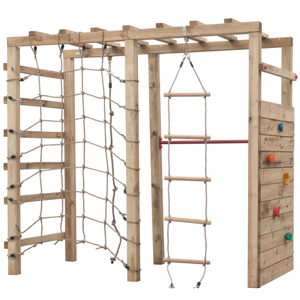Wooden Climbing Frame - Pine and Oak