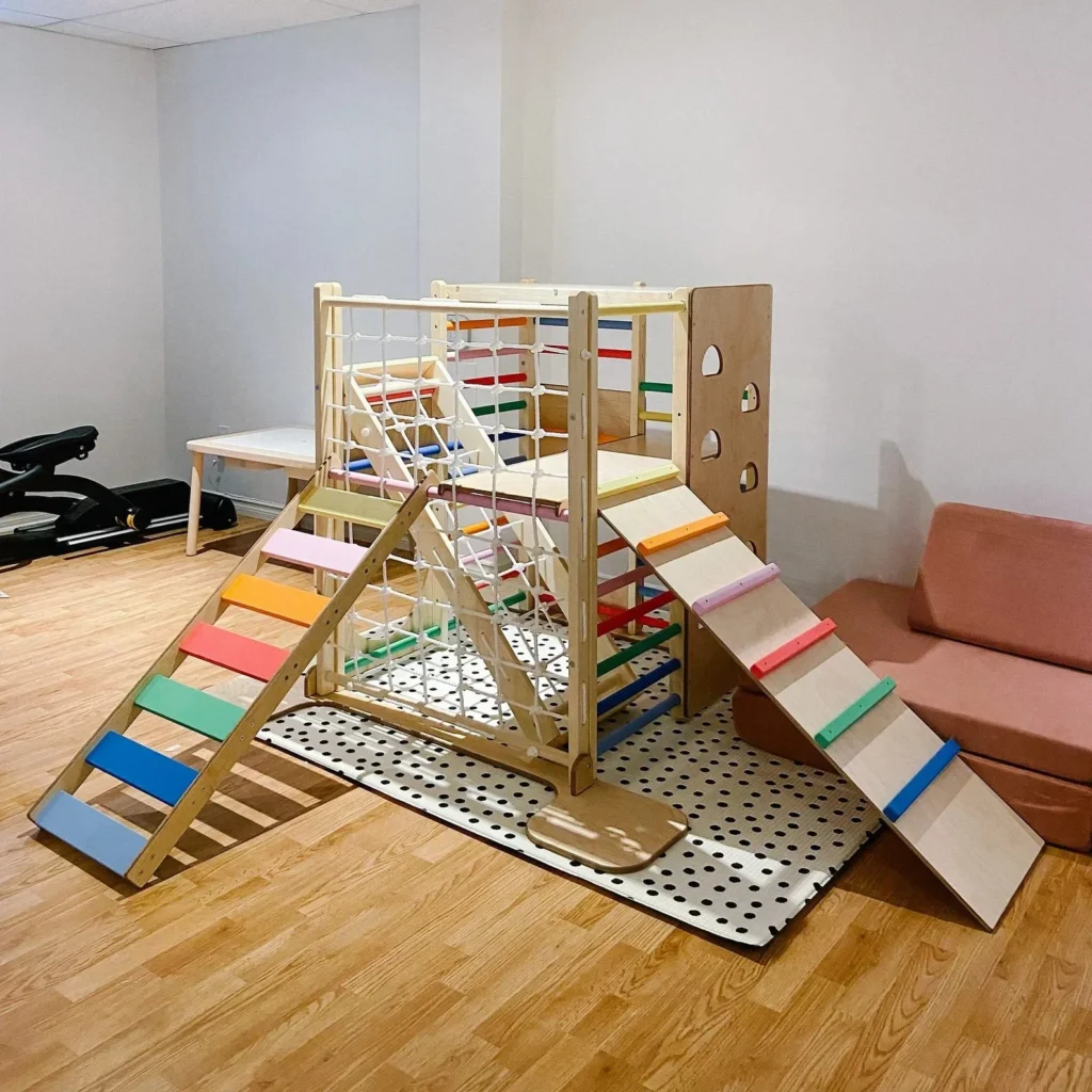 Square Gym For Kids - Pine and Oak