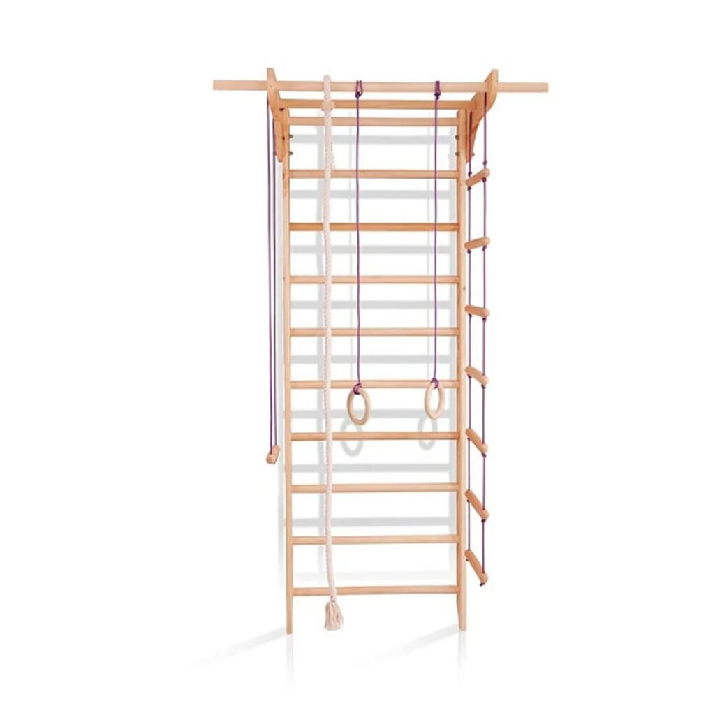 Swedish ladder for kids - Pine and Oak